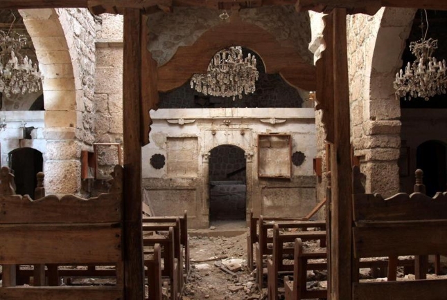 Syrie : sur la destruction du monastère Mar Elian, le patriarche Ignace ...